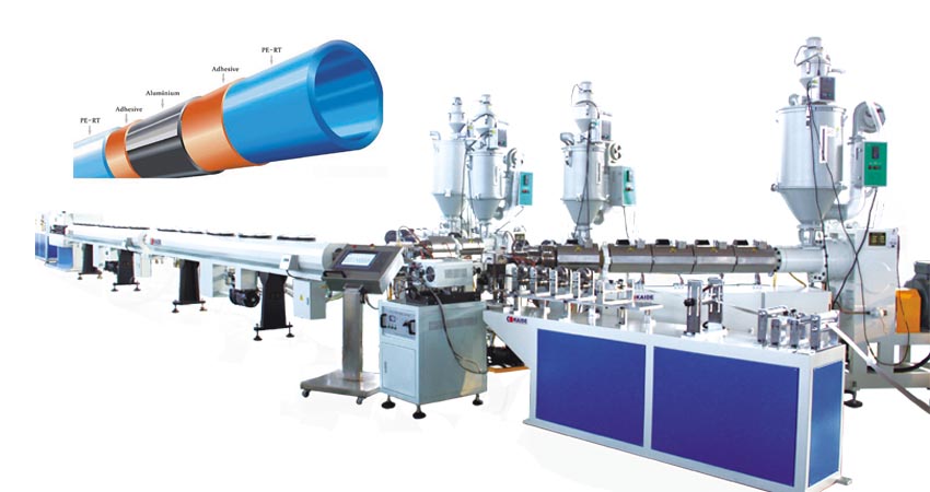 PERT-AL-PERT multi-layer pipe production line