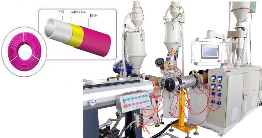 PEX Oxygen Barrier Pipe Making Machine China Supplier