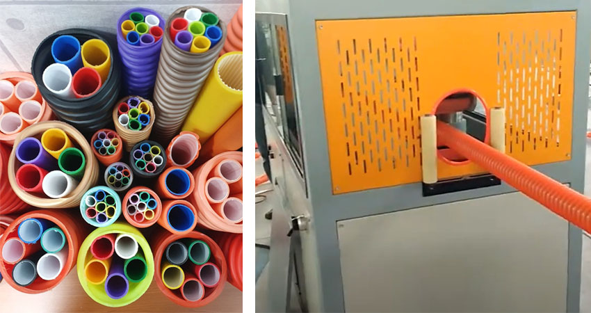 COD cable protection pipe making machine