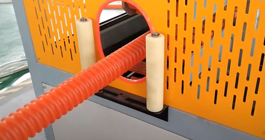 COD cable protection pipe making machine